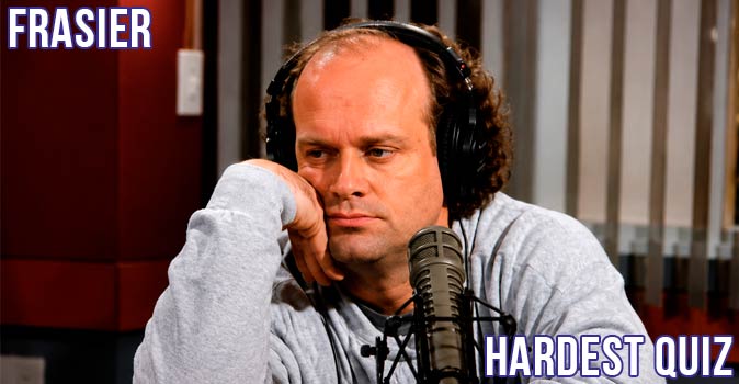 Frasier Hardest Quiz - Comedy - QuizRain