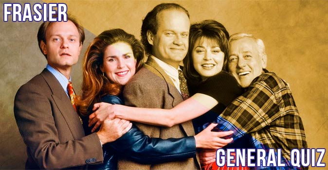 Frasier General Quiz - Comedy - QuizRain